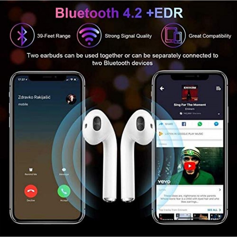 I7s TWS Bluetooth Earphones Sport Earbuds With Mic For Android/iPhone
